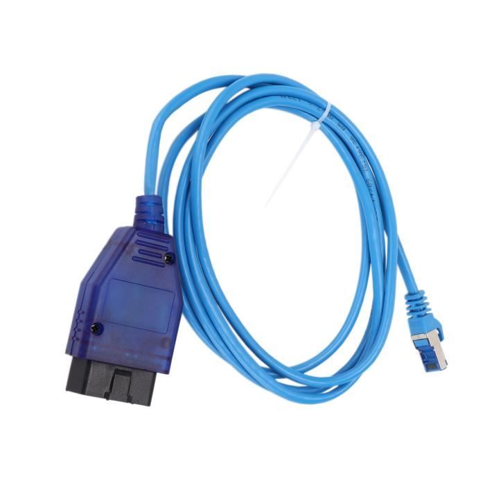 Minifinker Câble Ethernet vers OBD Câble d'Interface ENET Programmation ...