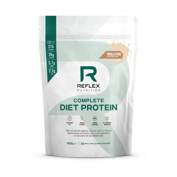 Reflex Nutrition Complete Diet Protein, 600 g Beutel (Vanilla Fudge ...