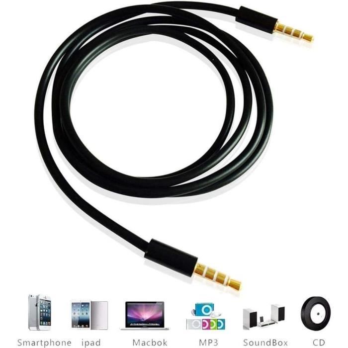 10 Metre 3.5 mm Male Stereo Jack to Jack Audio Lead Cable Wire By agon ...