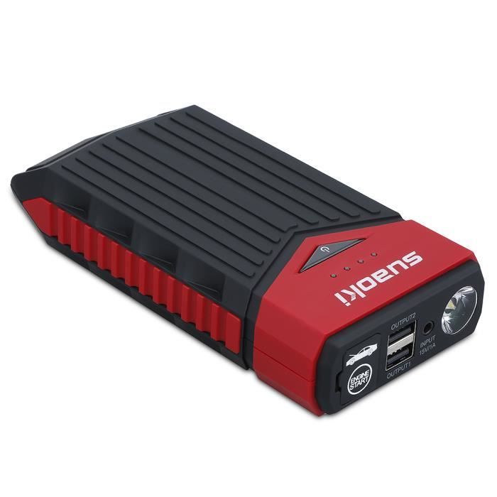 Suaoki T10 12000mAh Jump Starter avec 400A Courant de Crête Multi ...