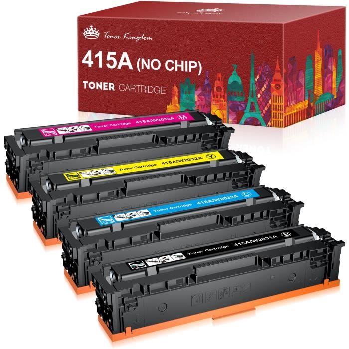 Toner Kingdom Toner Compatible pour HP 415A toner HP Color Laserjet Pro ...