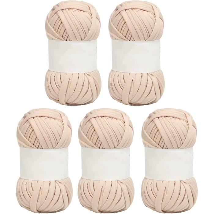 Fil À Crochet, 5 Pièces Fil À Spaghetti Fil Doux De 0,8 Pouce De Large ...