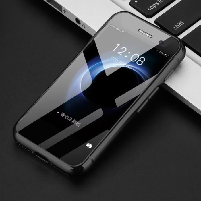 Mini Telephone portable Smartphone 4G, 1 Go + 8 Go, 2,45 pouces, Quad ...