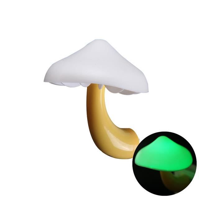 Veilleuse,green light (US)--Veilleuses LED en forme de champignon avec ...