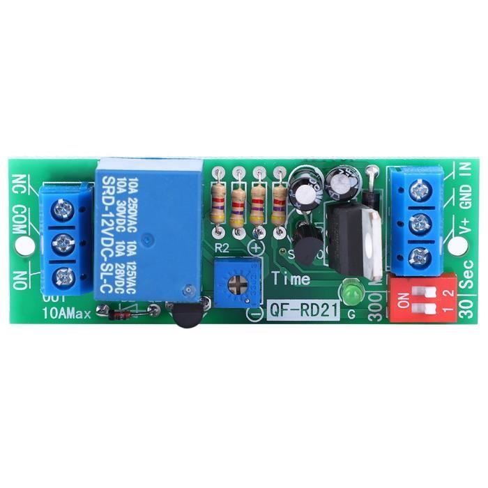 Zerone Interrupteur De Relais De Minuterie Module De Commutation De Relais De Minuterie Rd21n