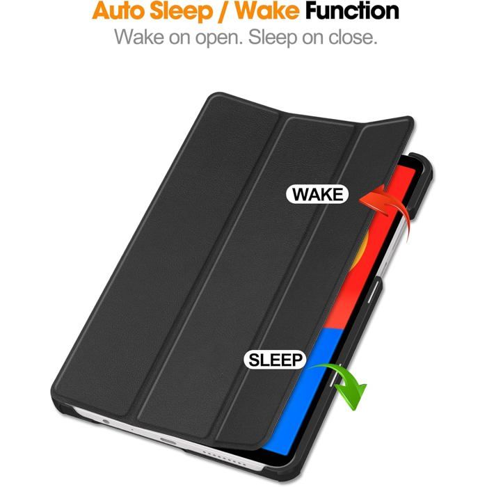 Coque Pour Xiaomi Redmi Pad Se 8.7" Housse Protection Etui Pu Cuir De ...