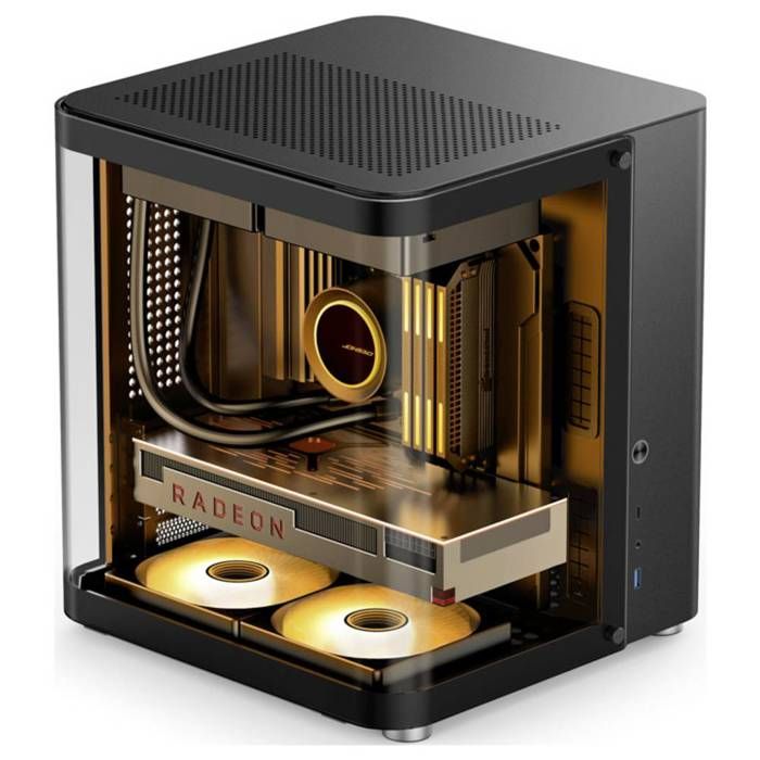 Boîtier Micro-ATX - Jonsbo - TK-1 2.0 - Panneau en verre trempé - USB 3 ...