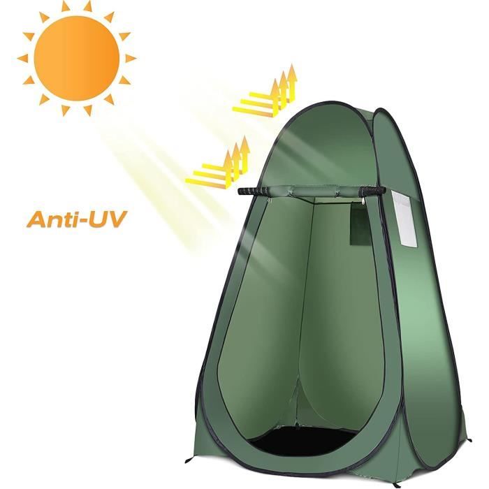 RELAX4LIFE Tente de Douche Instantanée Toilettes Vestiaire pour Camping ...