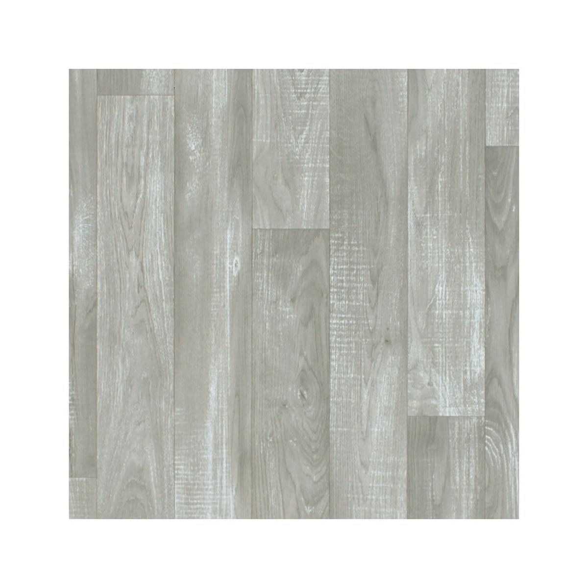 Sol Vinyle First - Imitation parquet gris clair - Effet argenté - 3 x ...