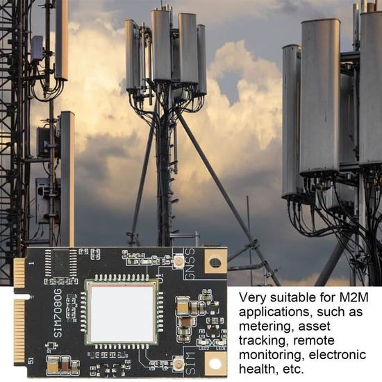 URB - Module PCI-E T-SIM 7080G Pour LILYGO®TTGO Module PCI-E 7080G SIM7080G Puce Carte Module ...