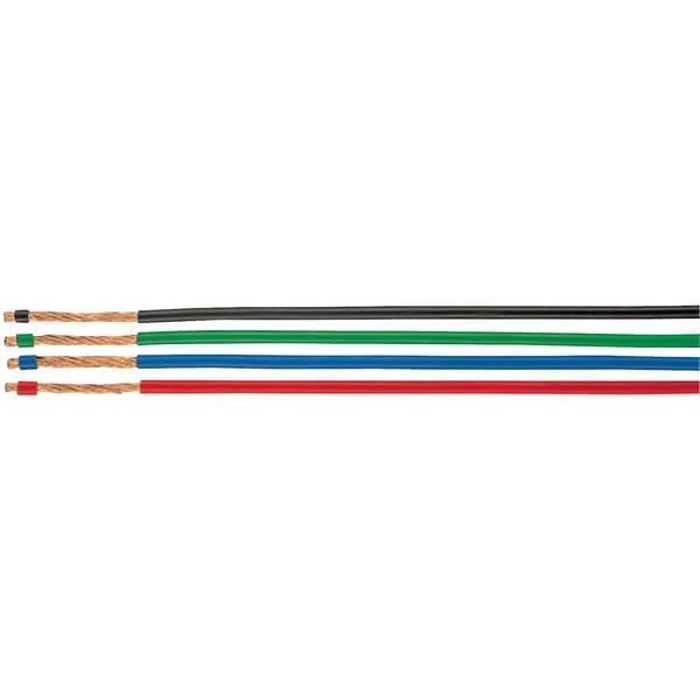 Cable - fil - gaine Helukabel 15093 Fil de câblage LiFY 1 x 6 mm² noir ...