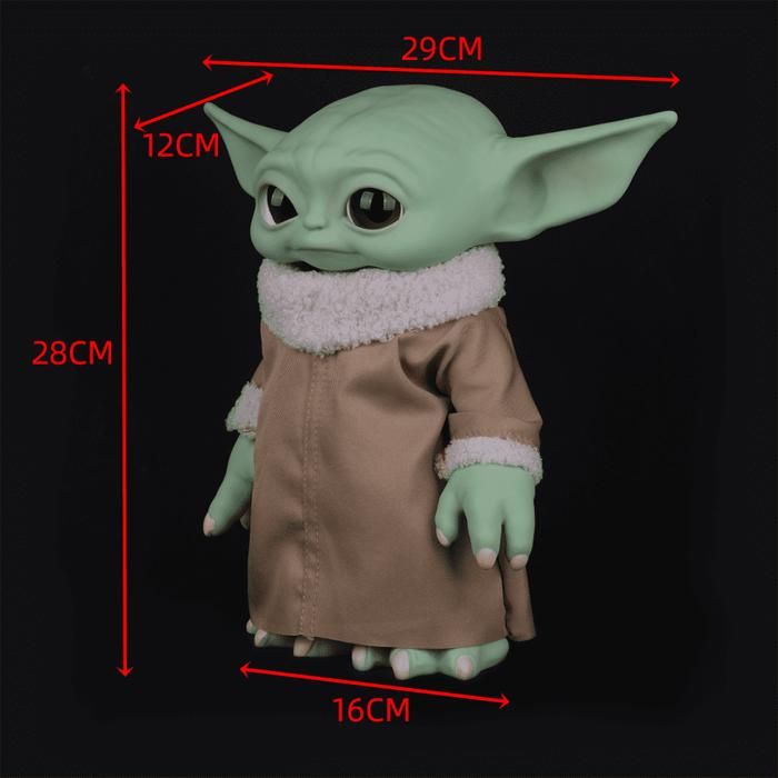 Star Wars The Child Baby Yoda Figure Toy, The Mandalorian Grogu Action ...