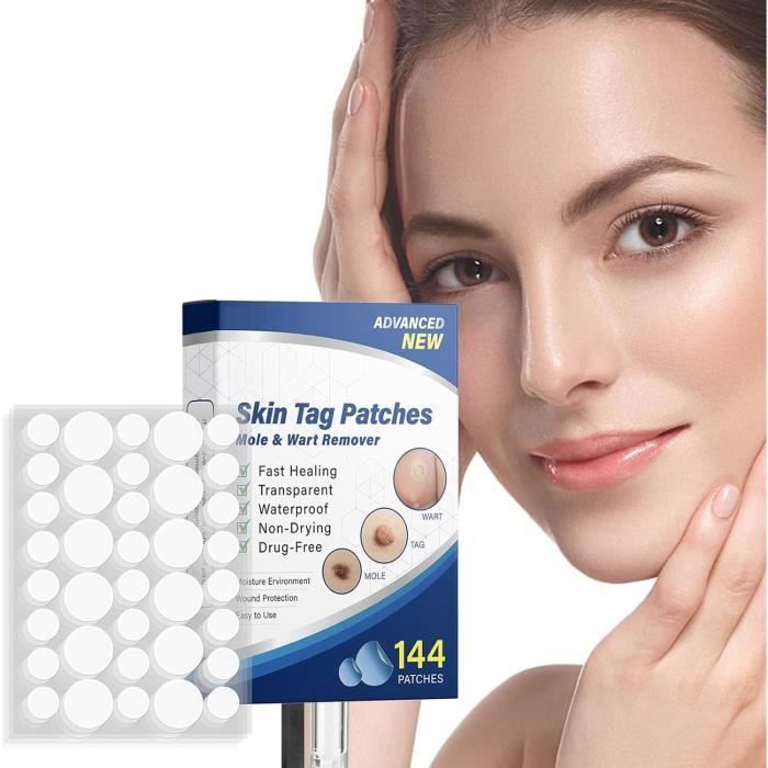 144PCS Skin Tag Remover Patches New & Improved Formula Skin Tag Removal ...