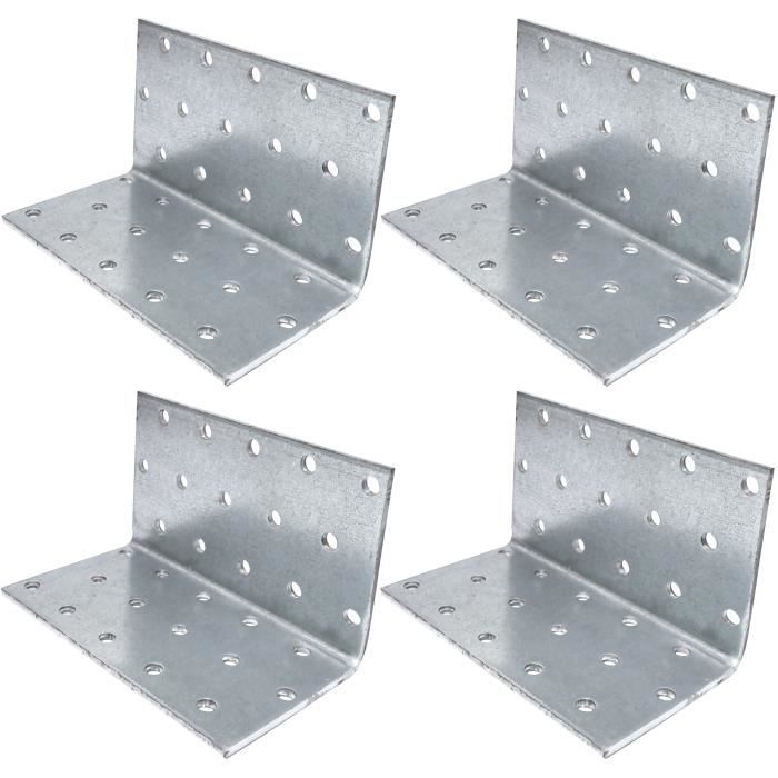 AERZETIX - Lot de 4 équerres de fixation plaques d'assemblage à 90 ...