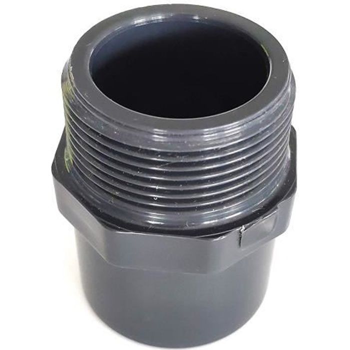 Embout fileté ø 40 mm intérieur ou ø 50 mm extérieur vers Filetage 1"1/ ...