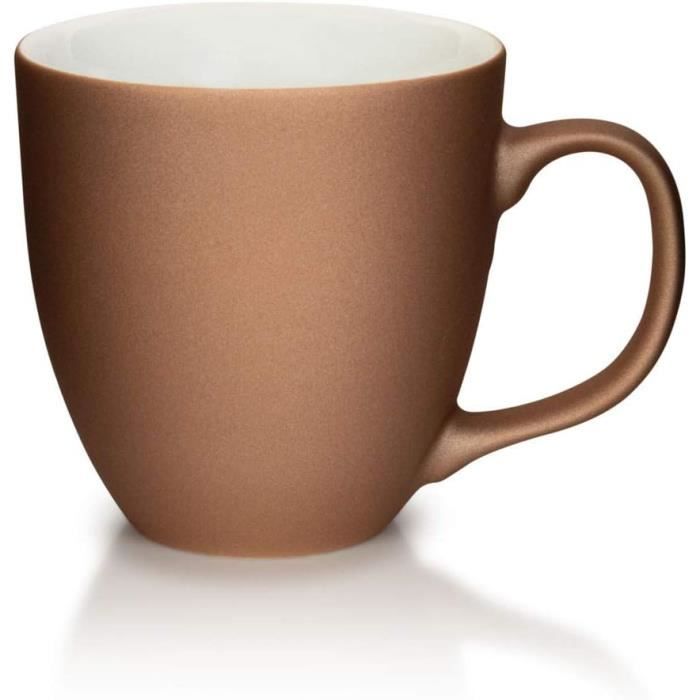 Grande Tasse À Café En Porcelaine Xxl Avec Surface Douce Au Toucher Mat ...