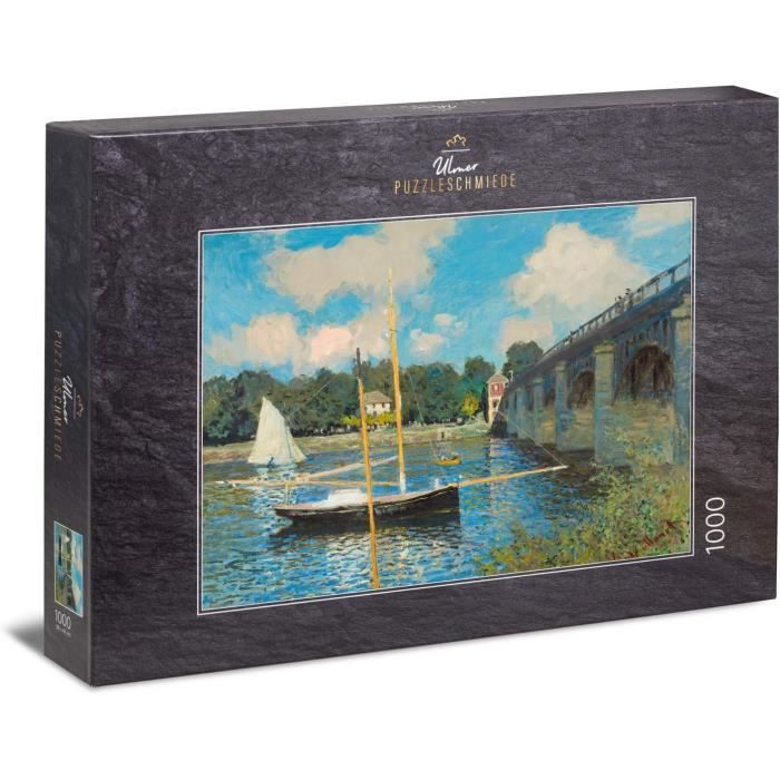 Puzzle Claude Monet - Pont D'Argenteuil: Puzzle 1000 Pièces - Le ...