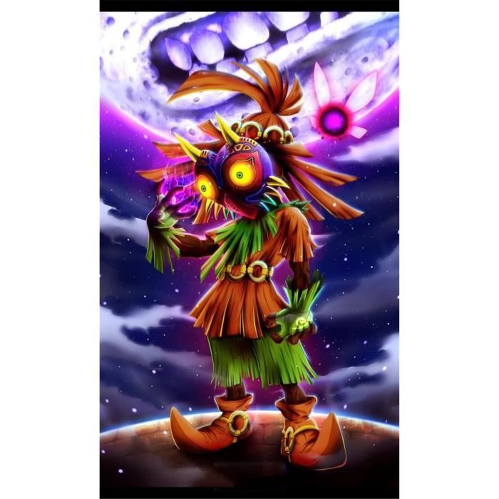 HANZ-188 Yangch La Légende De Zelda, Kit De Peinture Diamant Bricolage ...