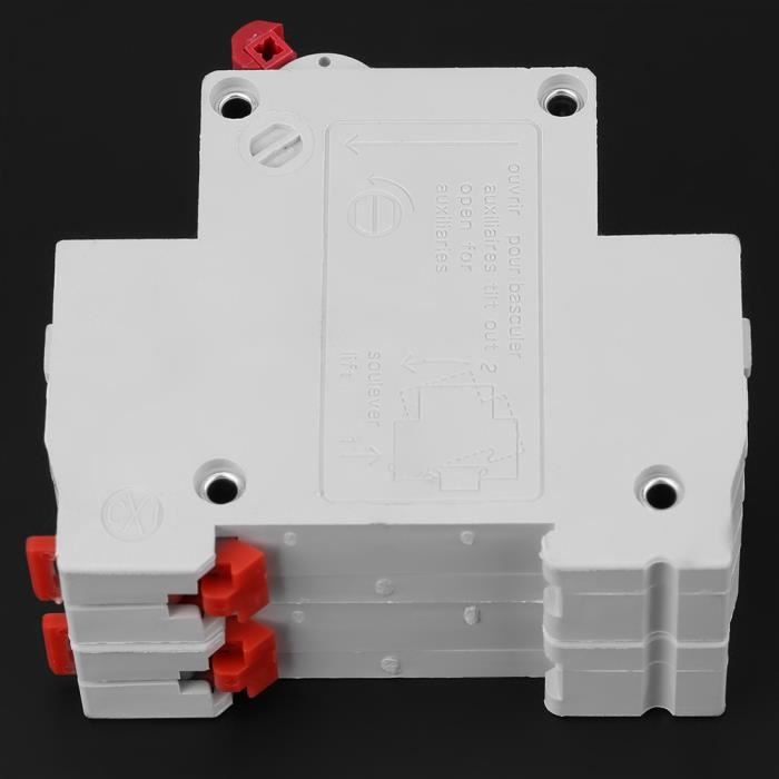 EJ.life disjoncteur miniature DZ47-63 AC400V 50Hz 6A capacité de coupure miniature 6000A de ...