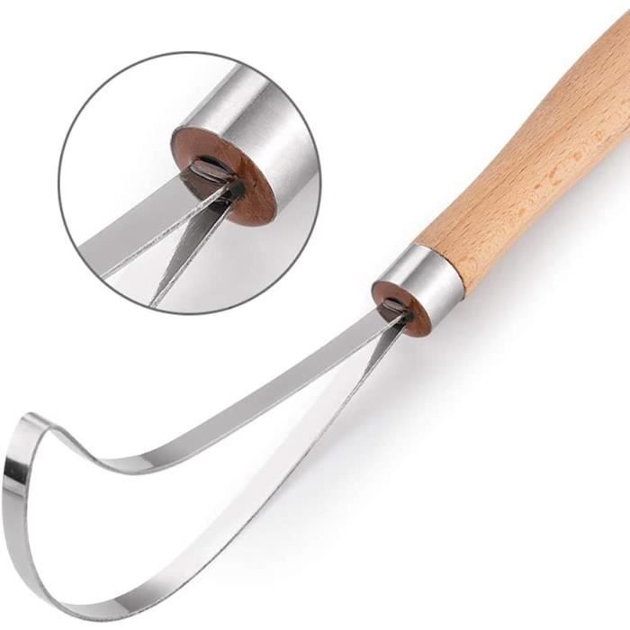 Fdit Râpe à chair de noix de coco, Outil de retrait de la chair de coco ...