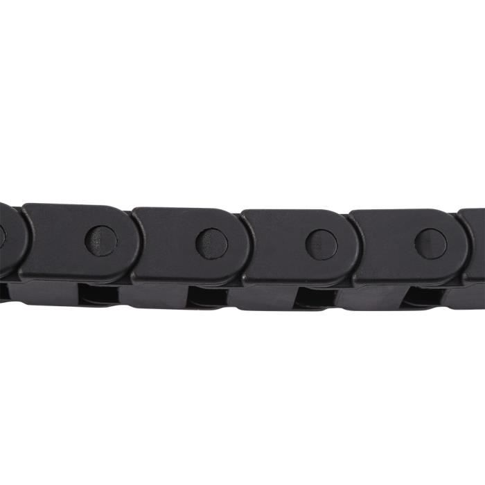 HEG Support De Fil De Chaîne De Traînée De Câble En Nylon Noir ...