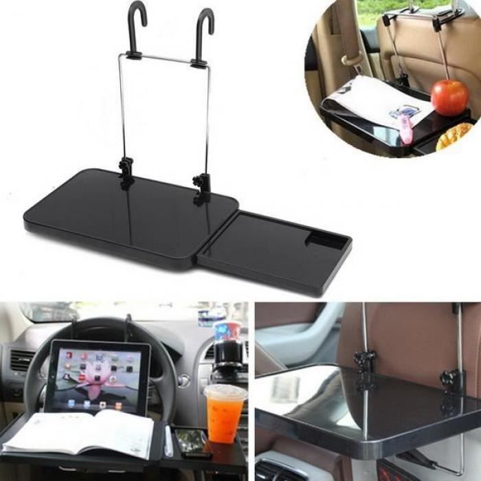 Tablette d'auto portable rabattable pour repas, ordinateur portable ...