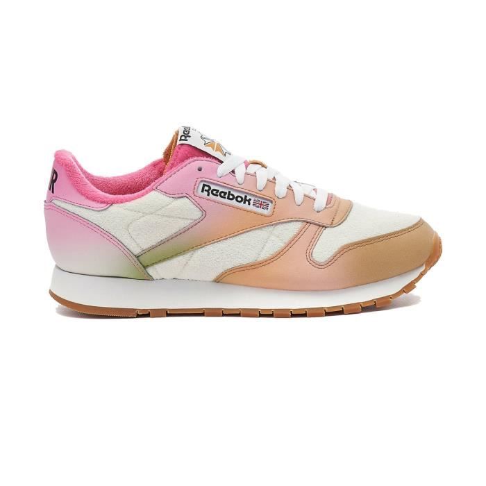 Reebok Baskets mode Classic Leather Multicolore - Cdiscount Chaussures