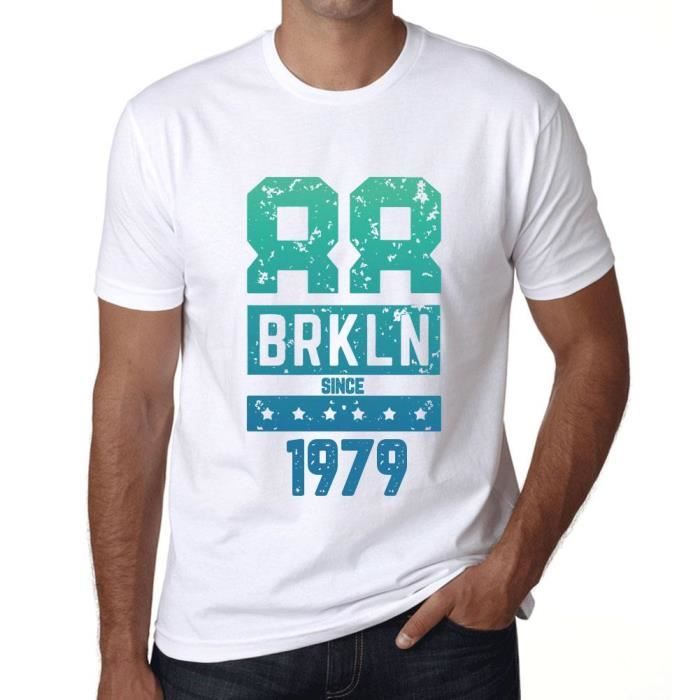 Homme Tee-Shirt Brkln Depuis 1979 – Brkln Since 1979 – 44 Ans T-Shirt ...