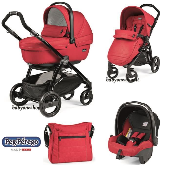 Peg Perego TRIO BOOK RED – Chassis Bp Noir - Cdiscount Puériculture ...