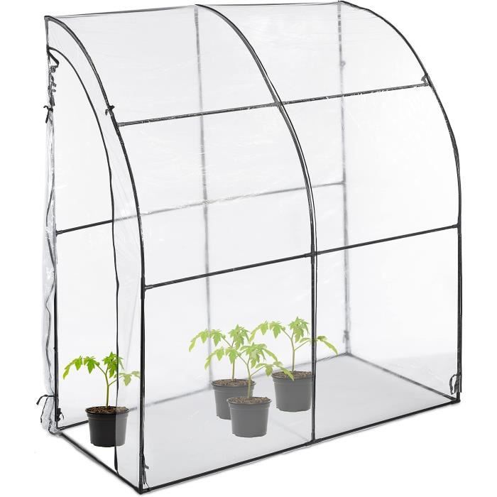 Serre de Jardin pour tomates, bache PVC, Facilement Accessible, HxLxP ...