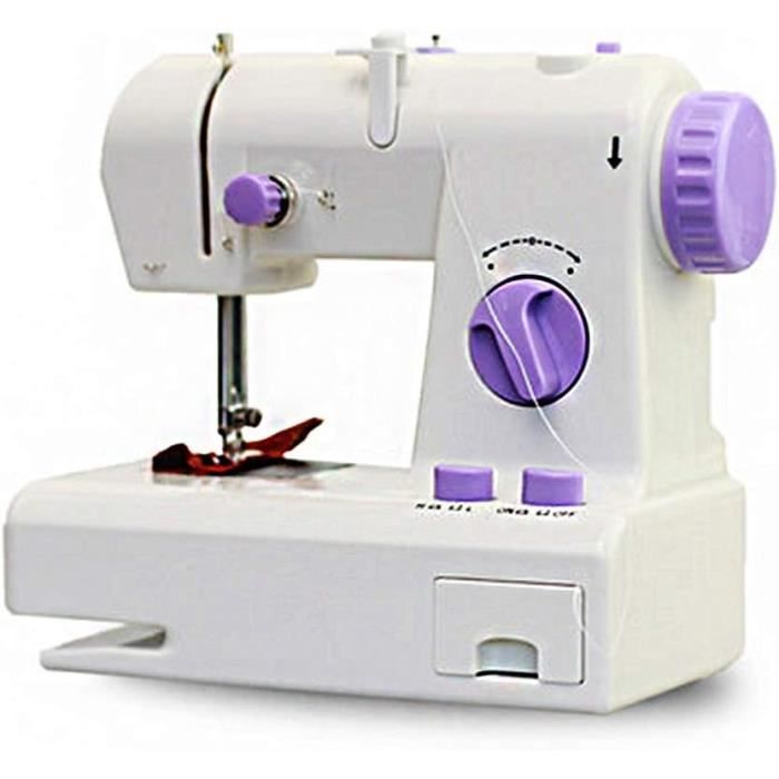 Mini Machine À Coudre Portative, Machine À Coudre D'Enfant Tenu Dans La ...