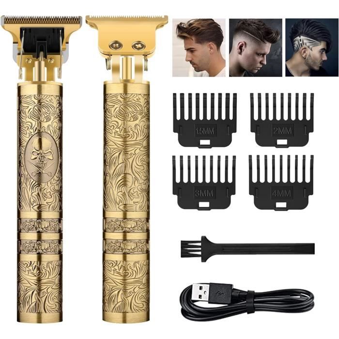 Tondeuse Cheveux Hommes, Electriques Tondeuse Barbe Homme, Professionnelle Tondeuse À Cheveux ...