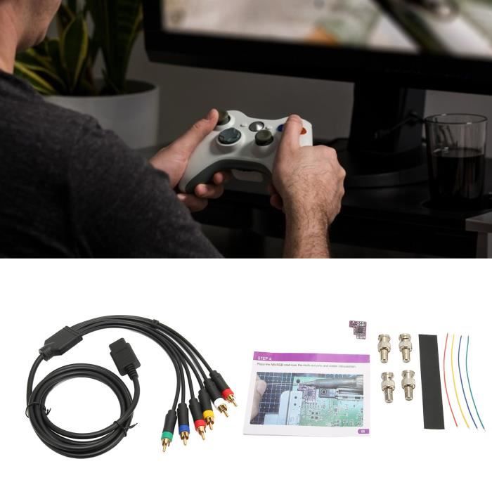 Pour module RVB N64 N64 RGB Mod THS7374 Carte D'amplificateur de ...