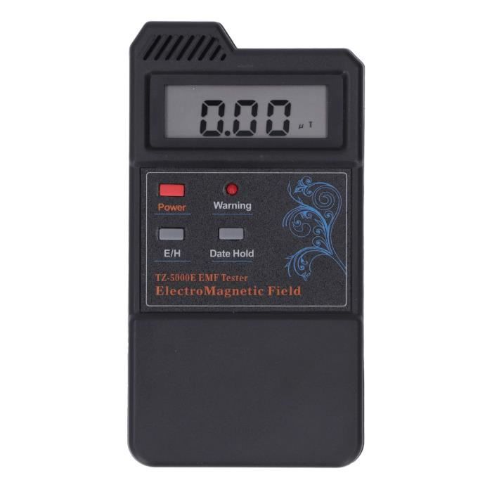 VBESTLIFE détecteur EMF portable Détecteur de rayonnement de champ électromagnétique d'affichage ...