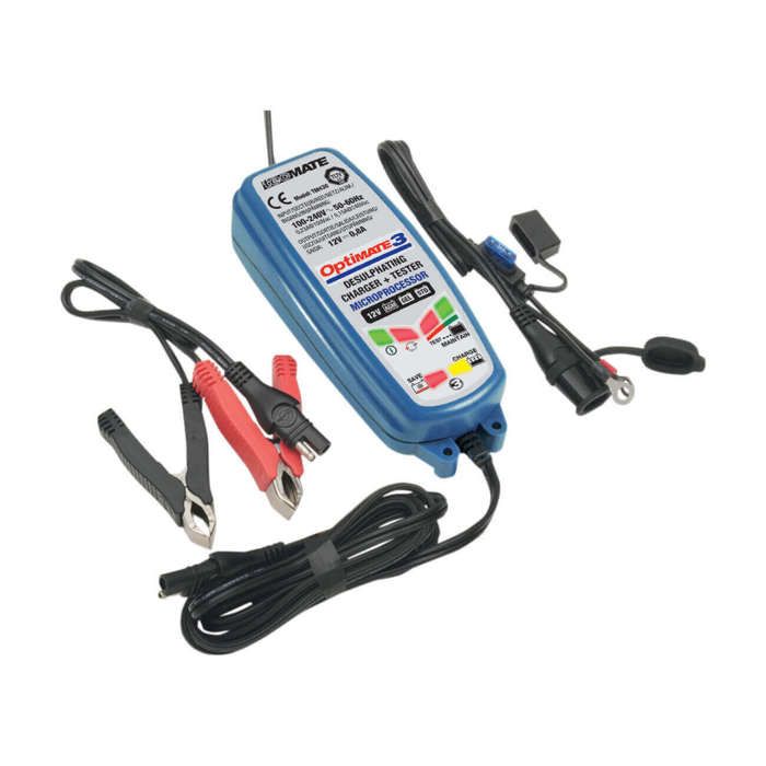 CHARGEUR DE BATTERIE OPTIMATE 3 TECMATE / TM430 - Cdiscount Auto