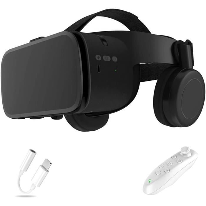 Lunette 3D VR, Casque de Réalité Virtuelle, Casque VR, Contrôleur ...