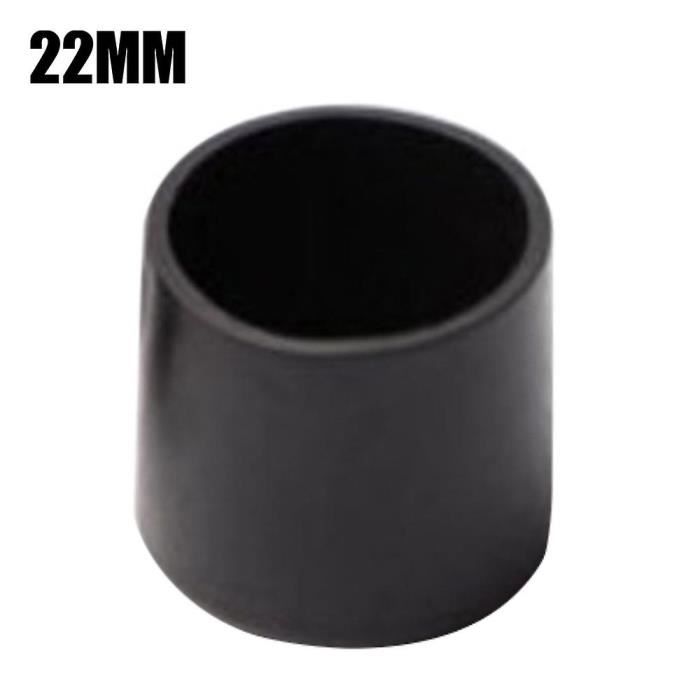 Silicone Table Ronde Chaise Pied Leg Caps Pad Noir Couverture ...