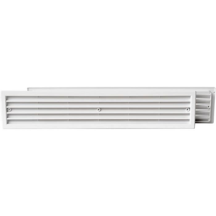 La Ventilazione PTT459B Grille de Ventilation télescopique en Plastique ...