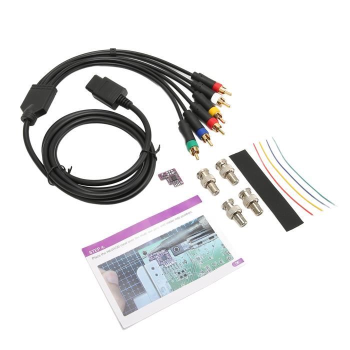 Pour module RVB N64 N64 RGB Mod THS7374 Carte D'amplificateur de ...