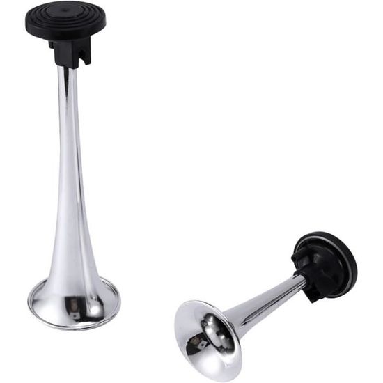 Klaxon musical de trompette de voiture 125 dB 12 V rouge pour voiture ...