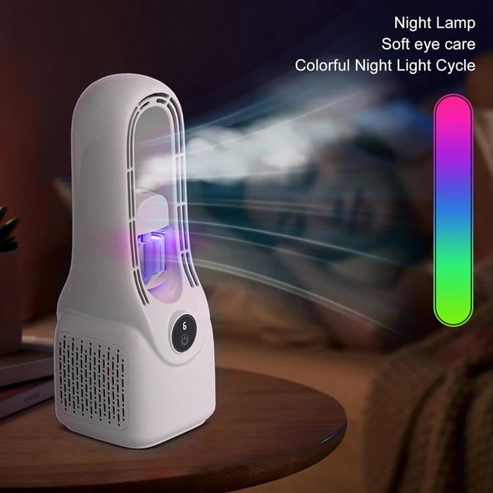 Climatiseur Mobile Sans Pales - Tendance Silencieux Humidificateur ...