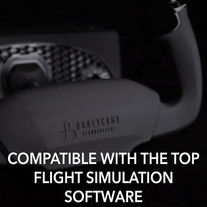 Alpha Flight Controls Yoke & Switch Panel De Qualité Aéronautique Pour ...
