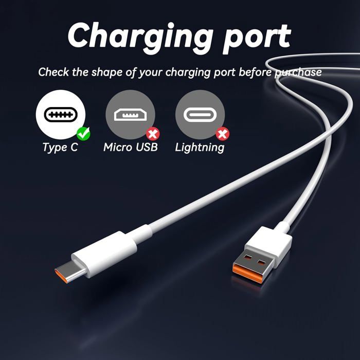 Chargeur USB-C 120W Compatible Xiaomi Redmi Poco Hyper/Turbo Charge ...