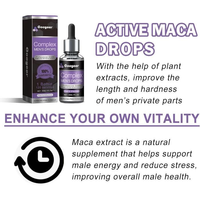 Complex Men's Drops, Complex Men's Drops Super-Potent Version, Complex ...