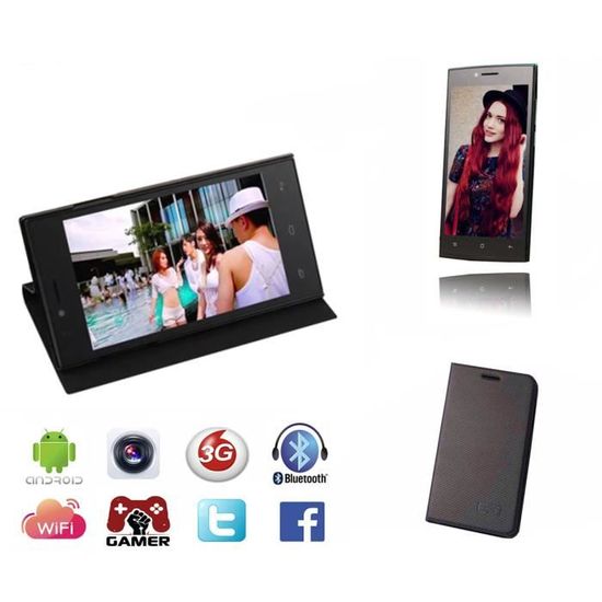 Tablette Double SIM RAM écran HD 1Go ROM 4Go Téléphone Portable + 1 Pcs ...