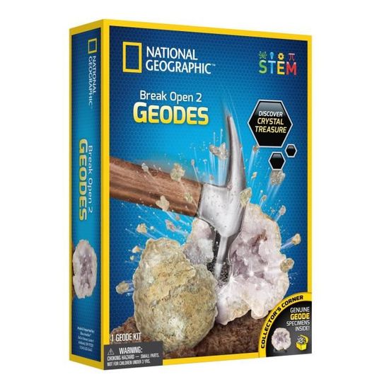 BANDAI National Geographic - Kit découverte : géodes - Cdiscount Jeux ...