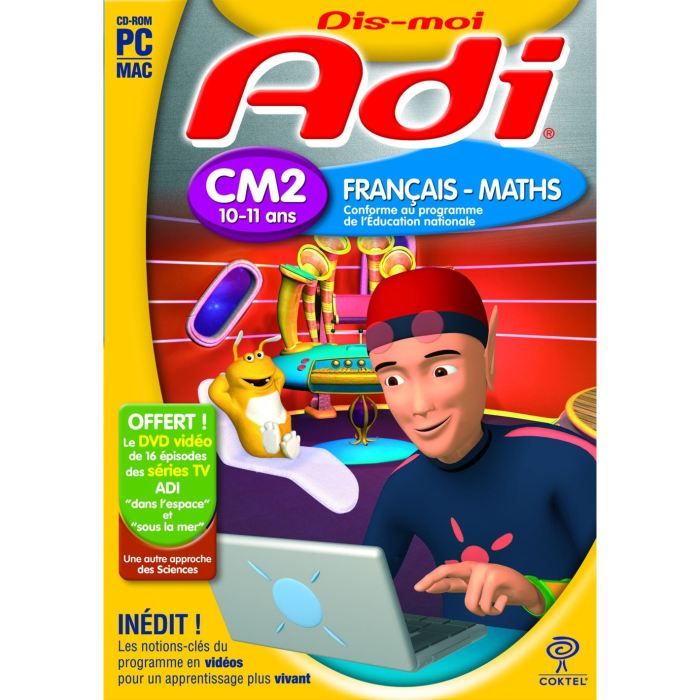 Dis-Moi Adi: Français-Maths CM2 Jeu PC - Cdiscount Jeux vidéo