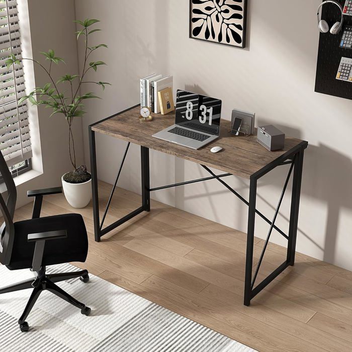 Mcc direct Miami Bureau d'ordinateur pliable pour bureau à domicile ...