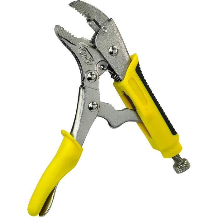 AERZETIX - Pince-étau à mors mobile - 140mm - en acier Cr-V - C45836 ...