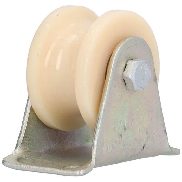 Ashata roulette rigide Rail de câble métallique robuste pour roue à ...